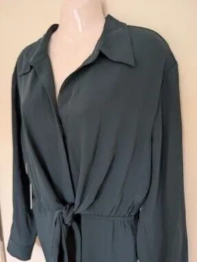 Aritzia | Dresses | Aritzia Babaton Abbey Midi Dress Scarab Green Nwt ...